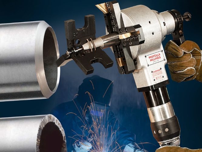 Esco Tool Prepzilla MILLHOG Pipe Beveling Machine | phcppros